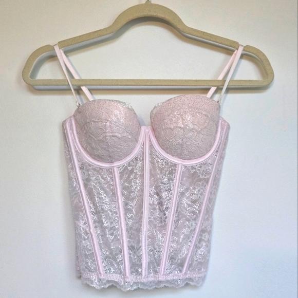 Victoria's Secret | Tops | Nwt Victorias Secret Allure Lace Corset Top ...